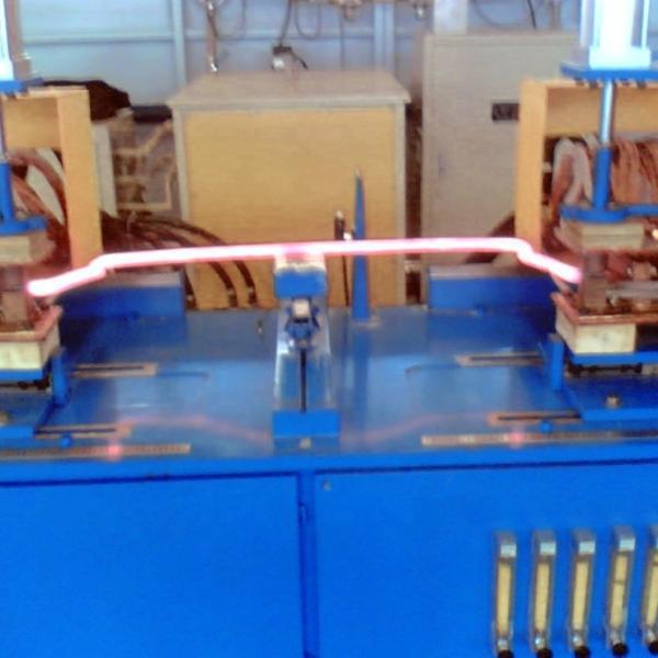 Quality IGBT Electric Heating Treatment Equipment For Automotive Solid Or Hollow Stabilizer Bar for sale