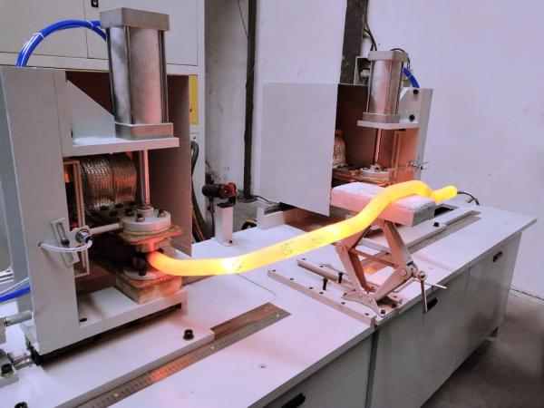 Quality 1000C Intermediate Frequency Stabilizer Bar Induction Heating Equipment With Cold Forming Process for sale