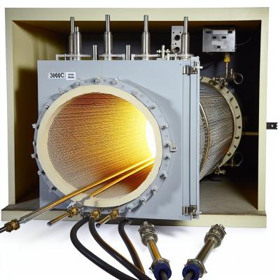 China Horno de agrietamiento de grafito 3000C para pruebas de laboratorio con atmósfera de argón en venta