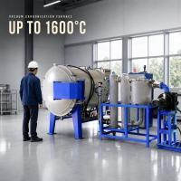 China Medium Frequency Carbonization Furnace with 1600°C Max Temperature, for sale