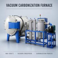 China Medium Frequency Carbonization Furnace with 1600°C Max Temperature, for sale