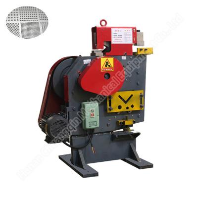 China Combined punching shearing machine metal sheet ironworker hydraulic machine iron worker for sale