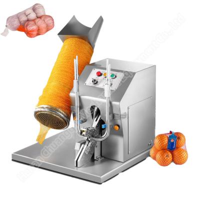 China Net Clipping Machine for Orange Net Bag Packing Machine Pepper Mesh Bag Packing Machine supermarket Use for sale