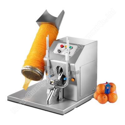 China Vegetables Packing Net Bag Machine Mesh Net Bags Packing Machine Net Bag Packaging Machine for sale