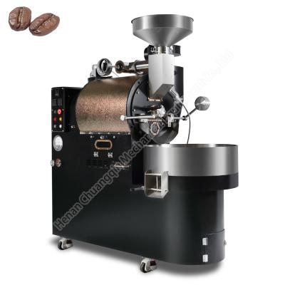 China coffee roasting equipment 6kg gas coffee roaster machine gas coffee bean machine for sale