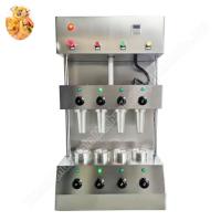 China Pizza Cone Machine Ice Cream Cone Making Machine Automatic Pizza Cone Making Machine for sale