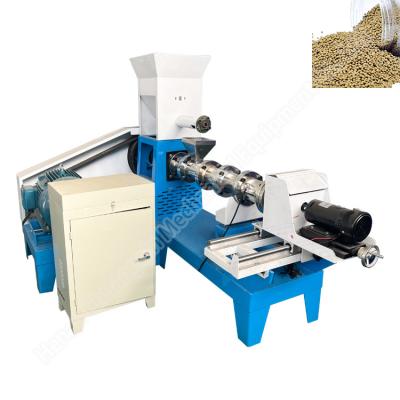 China Fish Feed Pellet Extruder Machine Animal Feed Pellet Making Machine 4.5/5.5kw 40-60kg/H for sale