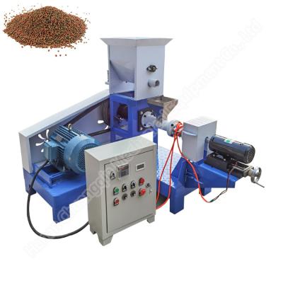 China Fish Feed Pellet Extruder Machine Animal Feed Pellet Making Machine 4.5/5.5kw 40-60kg/H for sale