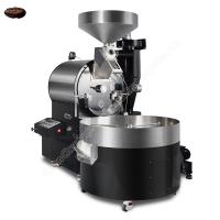 China 30kg Automatic Coffee Bean Roaster Machine For Hotel With Digital Control Panel for sale