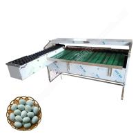 China Duck Egg Sorting Machine Egg Weight Grader Egg Grading And Cleaning Machine for sale