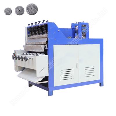 China Combined Stainless Steel Scrubber Making Machine 5 Ball 5 Head Scourer For Making Steel Balls for sale