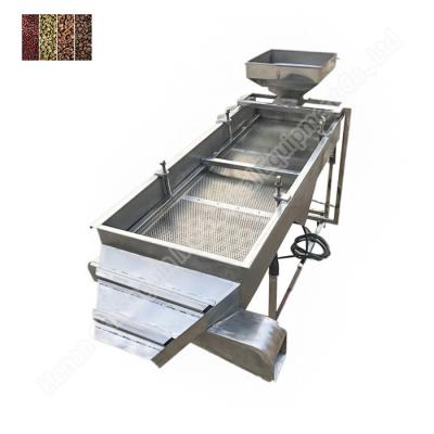 China 500kg/H 0.4KW Coffee Grading Machine Grain Sieve Machine SS304 Mesh for sale