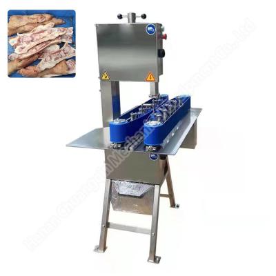 China Frozen Meat Sawing Machine Pig Trotter Cutting Machine Bone Saw Machine Table Top Bone Saw Machine Frozen Meat Cutter for sale