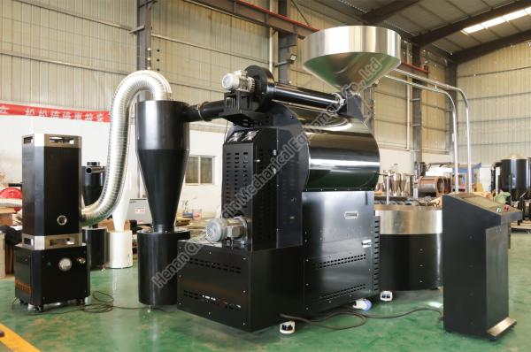 Quality 60KG 8.5kw LPG Gas Coffee Roaster Machine Natural Gas Coffee Bean Baking Machine for sale