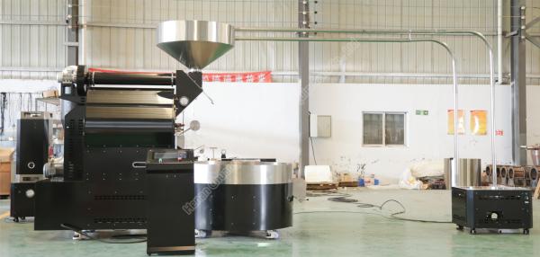 Quality 3000kg Hot Air Coffee Roaster Machine 60KG Three Phase 380V 50/60Hz for sale