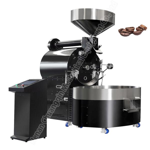 Quality Cocoa Bean Roaster 60kg Coffee Roaster With Touch Screen Operation Gas Heating Coffee Roaster for sale