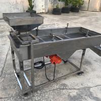 Quality Linear Vibrating Sieving Coffee Bean Grading Machine 500kg/h 1-5 Layers for sale