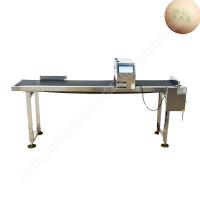 China Automatic Egg Coding Machine Inject Printing Machine Small For Eggs Expiry Date Printing Machine for sale