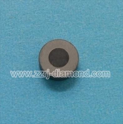 China SP4029 Tungsten Carbide Supported Round Diamond/ PCD Wire Drawing Die Blanks for sale