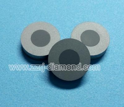 China D24 Tungsten Carbide Supported Round Diamond/ PCD Wire Drawing Die Blanks for sale