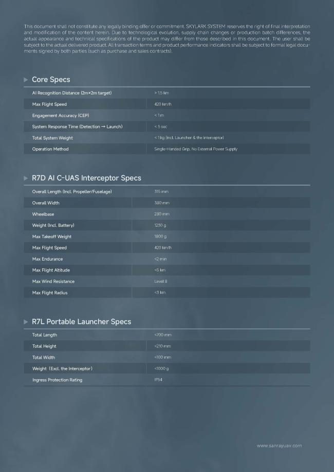 R7 Portable Intelligent Interception System - Operational deployment configuration