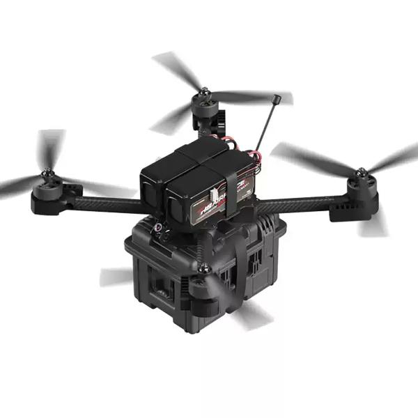 Quality 13-inch 4-rotor agile drone with 6 kg payload and 130 km/h high-speed for competitive racing for sale