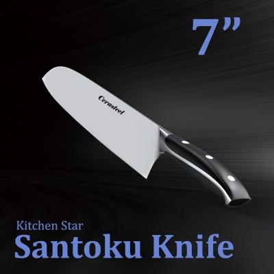 Cina Cerasteel Knife 7'' Santoku Knife in vendita
