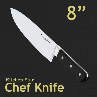 China Cerasteel Knife 8 Inch Chef Knife With ABS Handle for sale