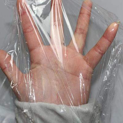 China Food Grade Plastic Transparent Household Good Stretch PE Cling Food Film Wrap for sale