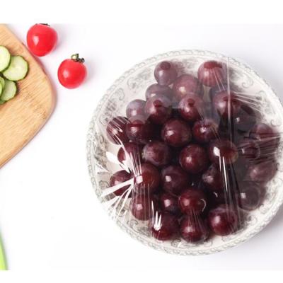 China 10 Mic PE PVC Stretch Cling Film Food Wrap for sale