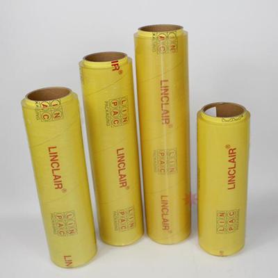 China Hot Sale Plastic Wrap PVC Cling Film for Food Grade for sale