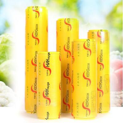 China China PVC Film Manufacturer Wholesale Price Food Grade Wrap Stretch Cling Film for Food for sale