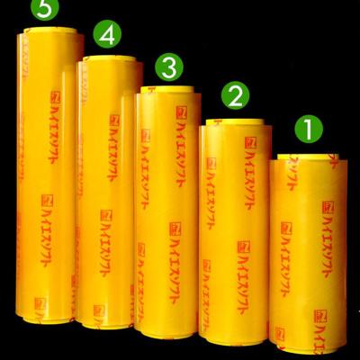 China Moisture Proof Soft Food Usage Casting Film PVC Cling Film for sale