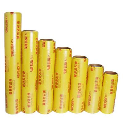 China Super Clear Cling Film PVC Transparent Film for sale