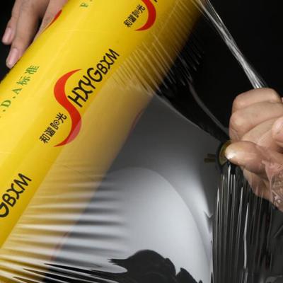 China Food Wrapping Film PVC Cling Film Price for sale