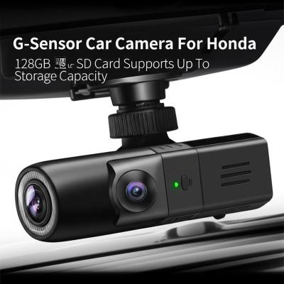 China G-sensor autocamera voor Honda -30C tot 80C met 128GB micro SD kaart en ondersteunt tot opslagcapaciteit Te koop