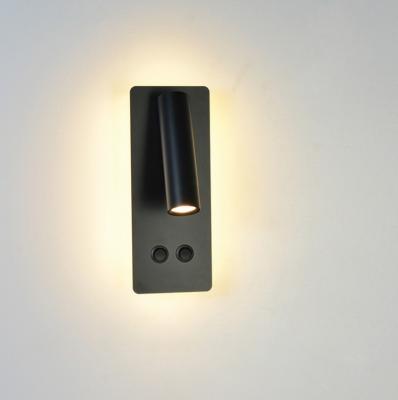China Reading Wall Lamp Reading room 3W Bedside Bedroom ambient lighting book Room Lighting hotel Fixture Sconce For villa en venta