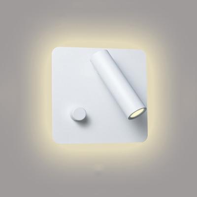 China LED Wall Lamp With Dimming Switch 3W Bedside wall lamp Bedroom Reading Wall Sconce Light For book room Hotel Apartment for sale