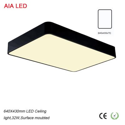 China Square inside IP40 modern competitive price LED Ceiling lighting for clothing store for sale
