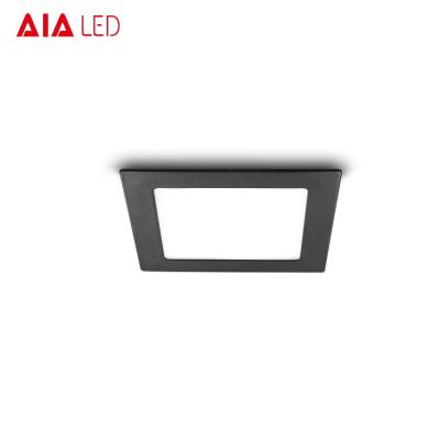China Indoor Black 12W best price ultrathin LED Panel light/LED ceiling light for home for sale