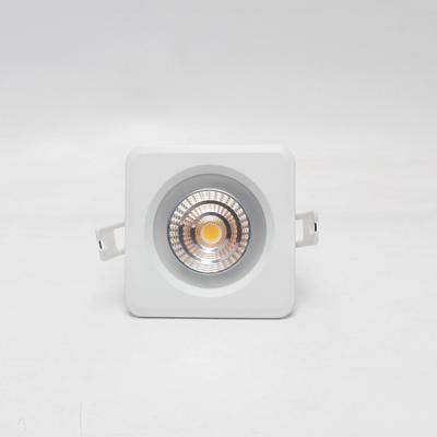 China 7W waterproof IP65 Round recessed aluminum COB dimmable LED down light for hotel for sale