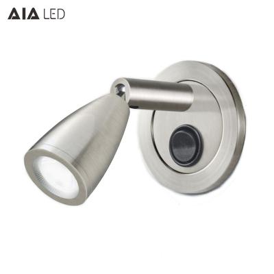 China La superficie montó la luz interior de la pared de la lectura de la cama de la luz LED de la pared del cabecero y llevó la luz de la pared de la cabecera para el hotel en venta