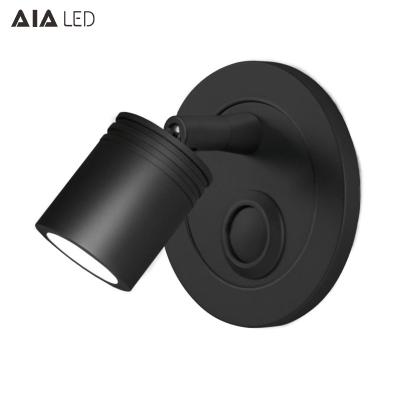 China la luz moderna de la pared de la cama del interruptor y la base redonda llevaron la luz llevada de la cabecera de la lámpara de pared de la lectura para el hogar en venta