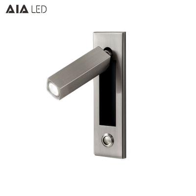 China El hotel moderno ajustable de la luz de la lectura de la pared del contemporáneo ahuecó la luz de la pared de la cabecera de la lámpara de lectura en venta