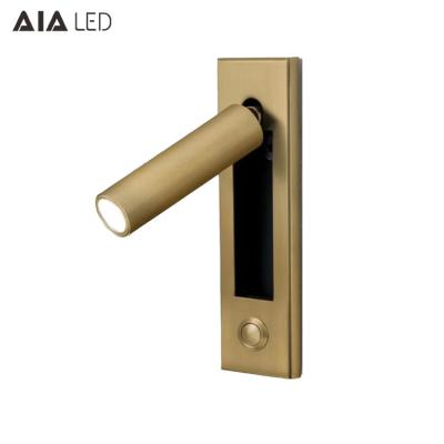 China El contemporáneo ajustable llevó la luz de la pared del cabecero de la luz de la pared de la cabecera del hotel de la luz de la pared de la lectura para el proyecto del chalet en venta