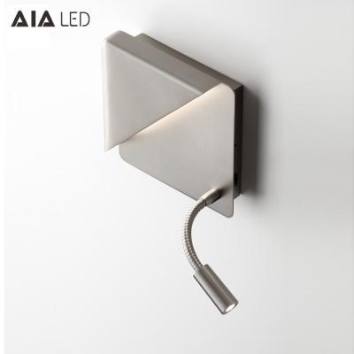 China Special design LED headboard wall light & Interior led reading light led bedside wall light for sale