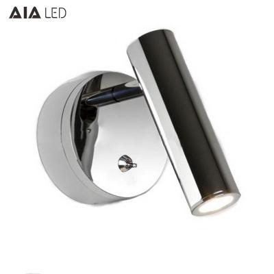 China Cambie la luz llevada 3W ajustable de lectura llevada flexible de la pared del cabecero de la luz de la lectura de la pared de la lámpara de pared en venta