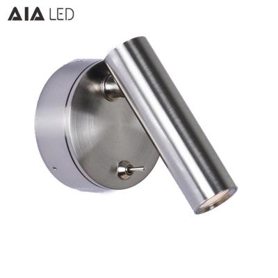 China La superficie de la luz de la pared de la cabecera del hotel montó la luz de la pared de la cama de la lámpara de pared de la lectura del LED en venta