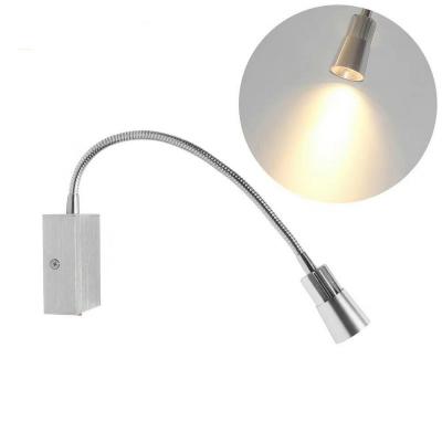 China Luz interior montada en la pared de la pared de la lectura de 3W LED de la lámpara de pared del cabecero del rectángulo IP40 para la cabecera en venta
