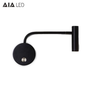 China Surface mounted led headboard wall light/hotel led bed reading light/led bedside reading wall light for sale